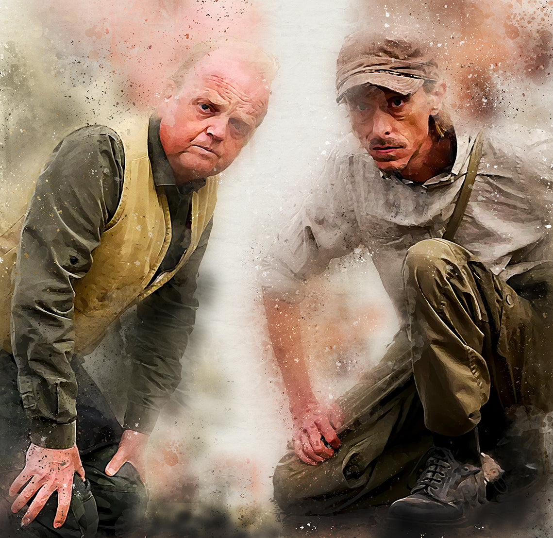 Lance & Andy: Detectorists A3 Print – Magpie Metal Detectors Ltd